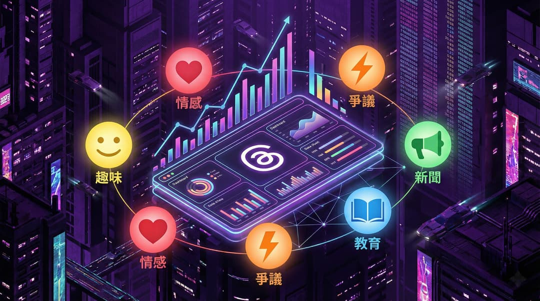 Threads 爆紅公式公開：分析 2026 年 1 月初 Top 200 熱門串文，這 5 類內容佔據 80% 流量！ | Throk